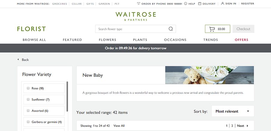 Florist by Waitrose & Partners Voucher Codes → Find All Florist by ...