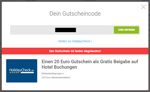 HolidayCheck Gutscheine & Rabatte - Juli 2022